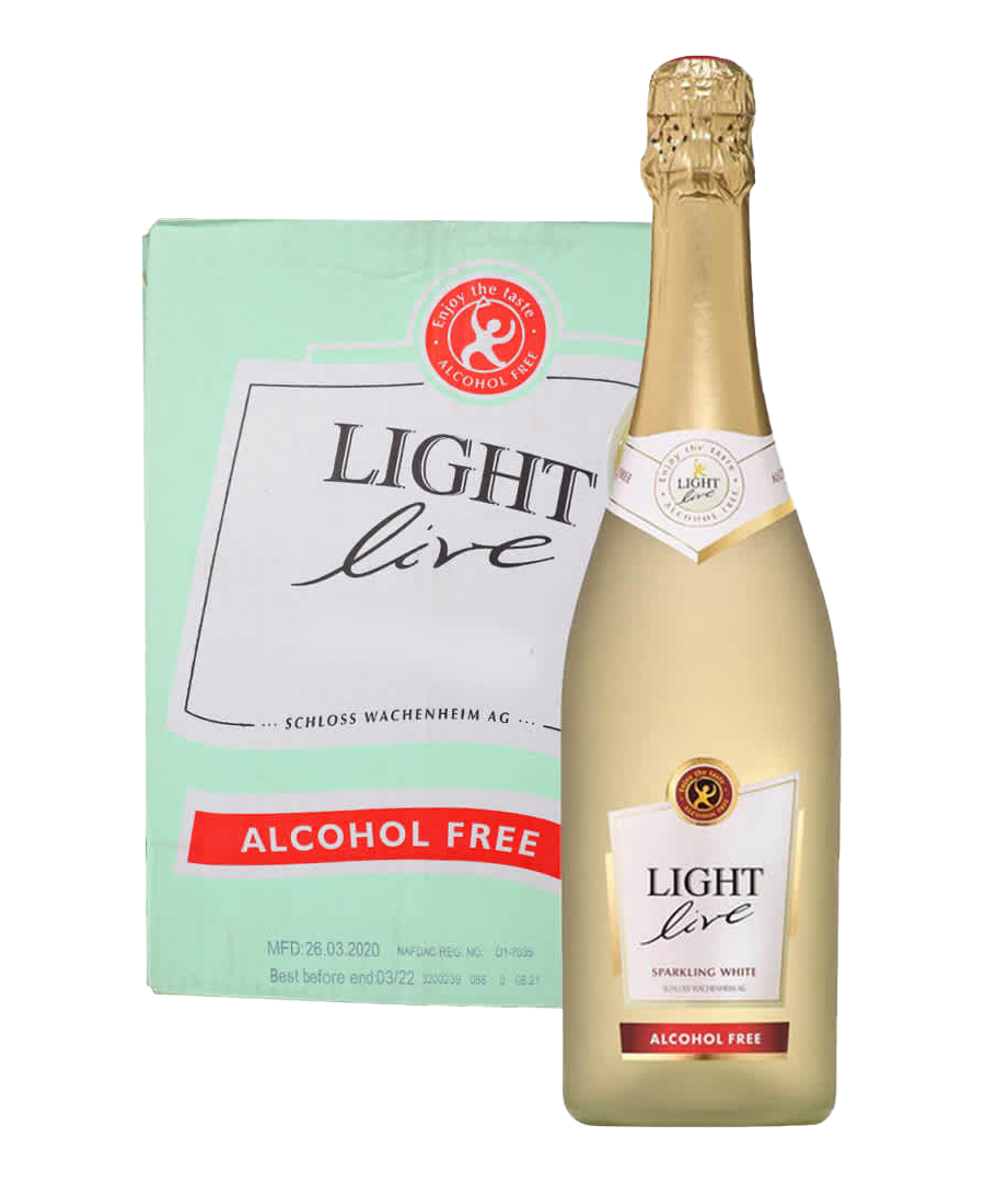 Light & Live Sparkling White Wine – Our Drinks n More