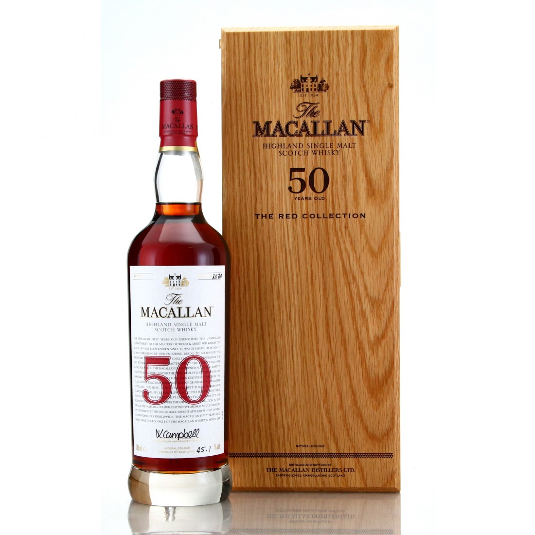 The Macallan Red Collection 50 Years Old – Our Drinks n More